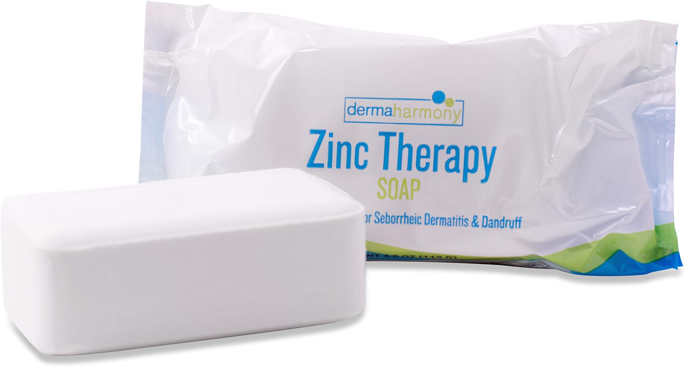Amazon.com : Dermaharmony 2% Pyrithione Zinc (ZnP) Bar Soap 4 oz ...