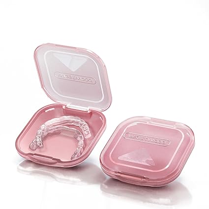 Amazon.com : HyJeryty Pink Retainer Case Orthodontic Aligner Case ...