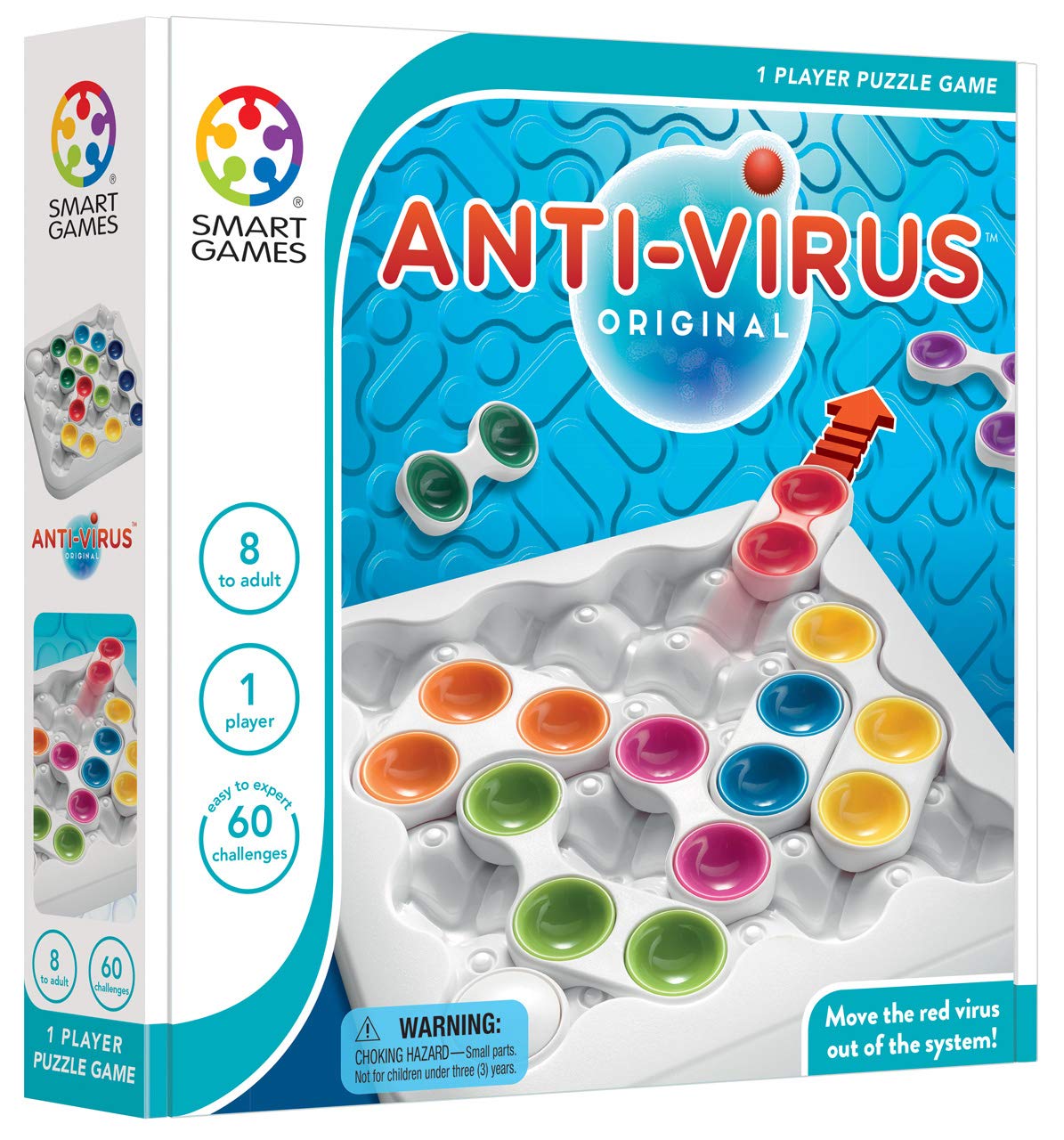 smart games - Anti-Virus, Puzzle Game with 60 Challenges, 7+ Years ...