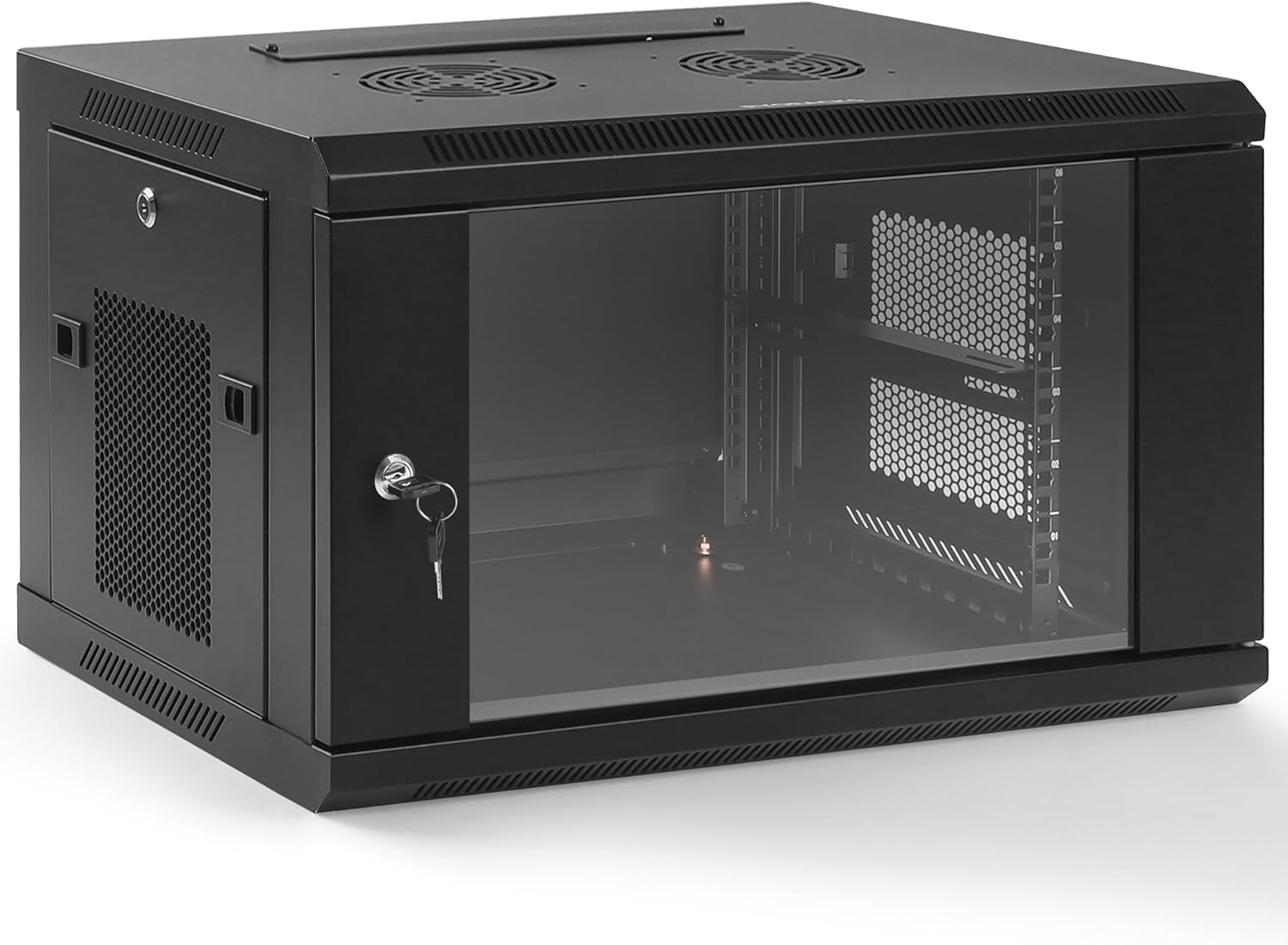 Amazon.com: Professional Grade Welded Unibody 6U Wall Mount Network ...