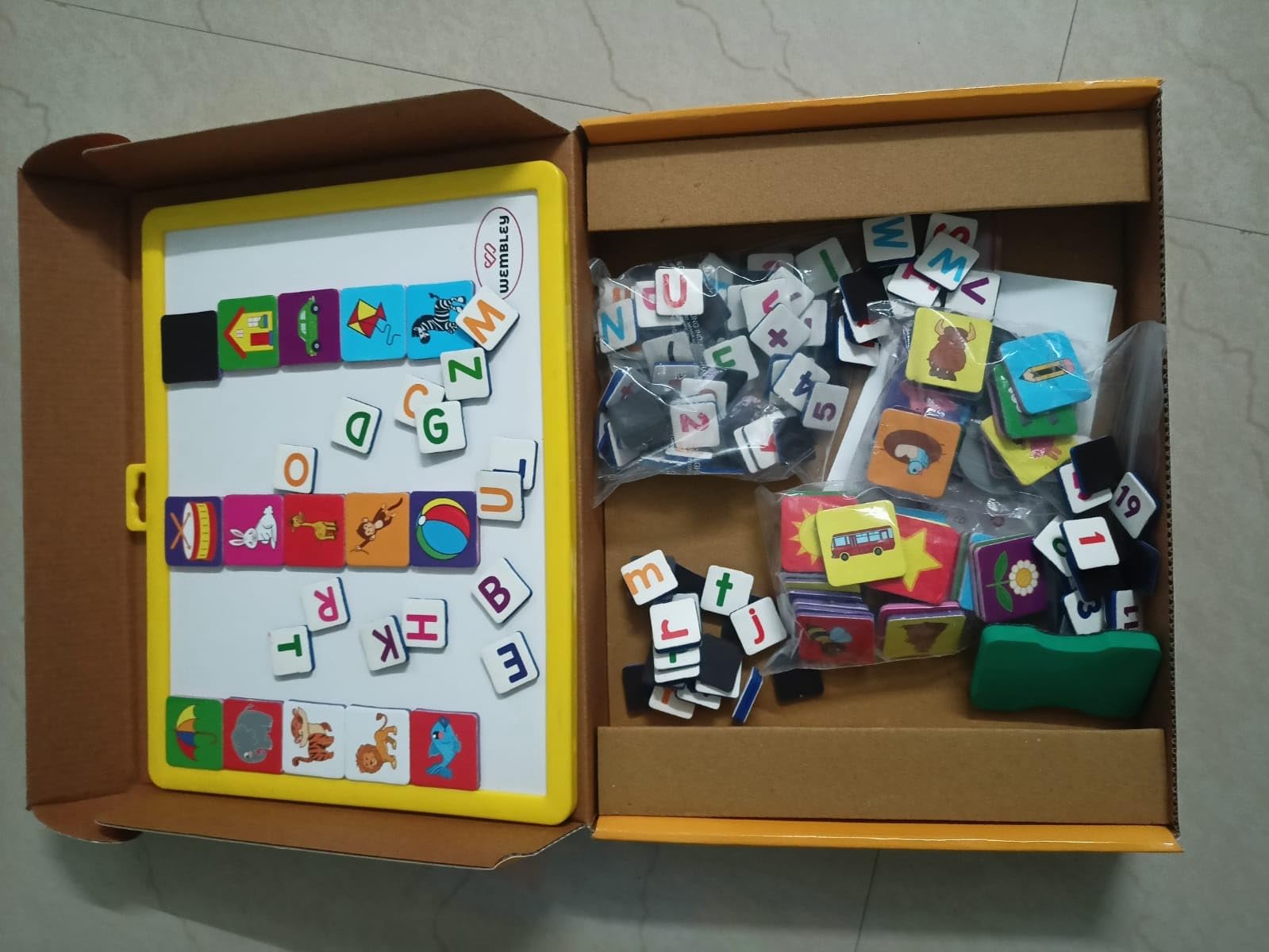 Wembley Abcd Magnetic Alphabets For Kids Learning Educational Toys For ...