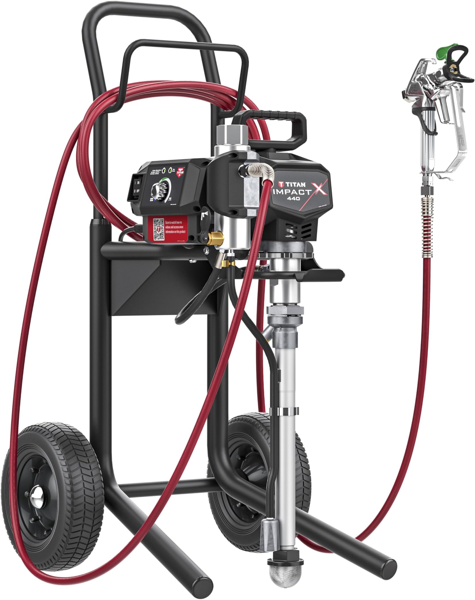 Amazon.com : Titan Impact X 440 Electric Airless Paint Sprayer, 3300 ...
