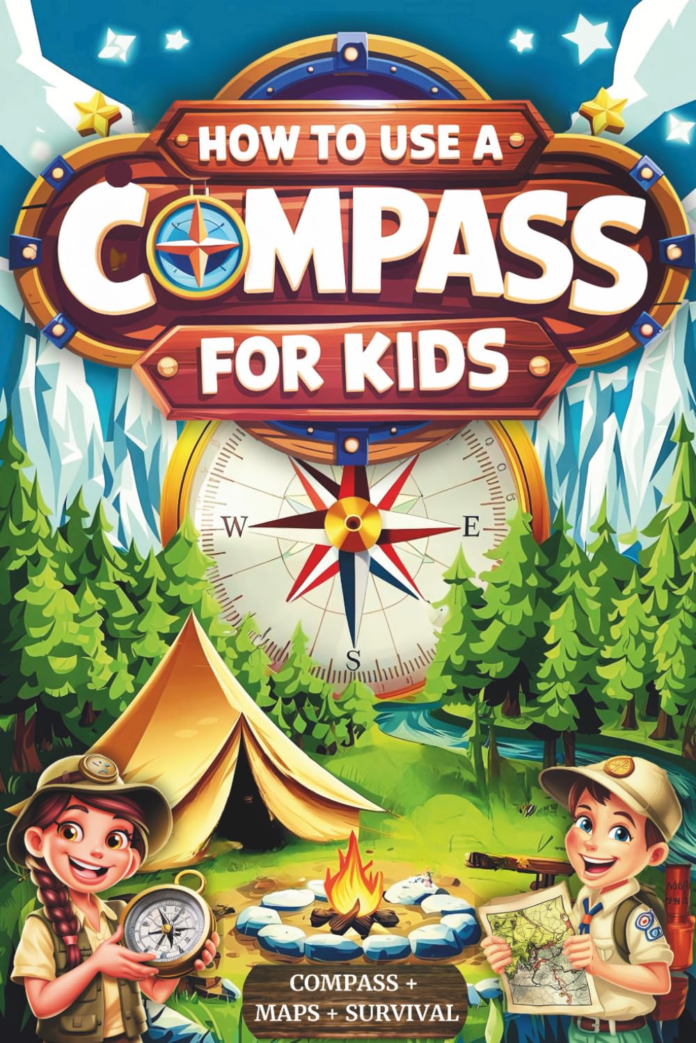 Snapklik.com : How To Use A Compass For Kids: Fun Outdoor Skills And ...