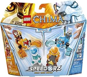 Amazon.com: LEGO Chima 70156 Fire vs. Ice Building Toy : Toys & Games