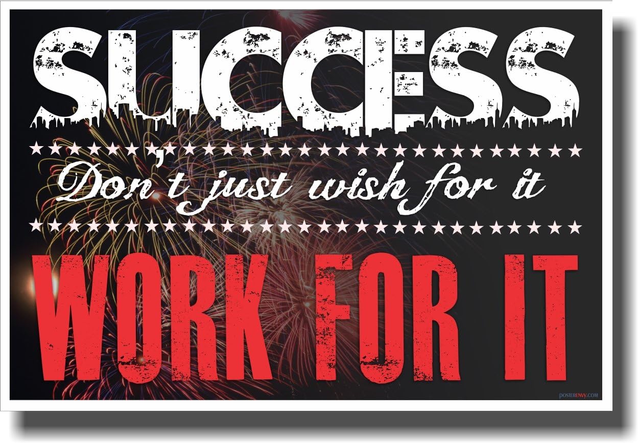 Amazon.com: Success - NEW Classroom Motivational Poster: Prints ...