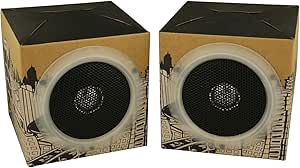 OrigAudio Fold and Play Recycled Speakers - Cityscape : Buy Online at ...