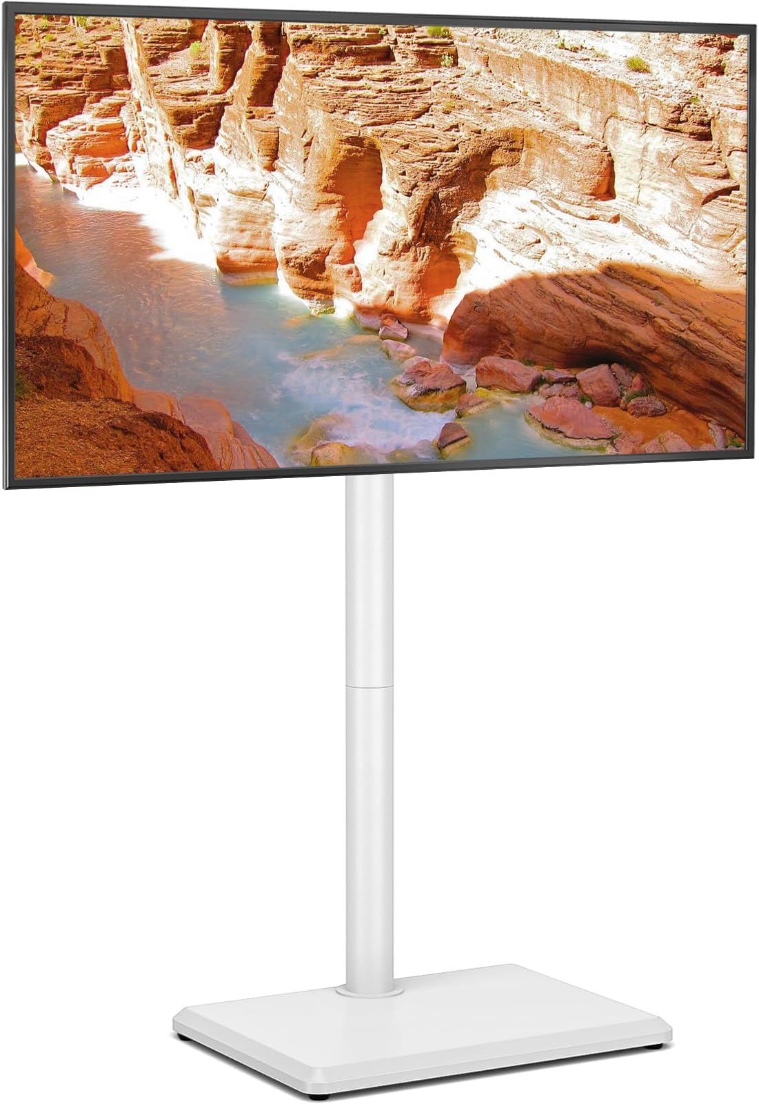 TVON Floor Stand for 32 to 55 Inch TVs - Tall Slim Corner TV Stand With ...