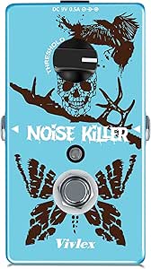 Amazon.com: Vivlex Noise Killer Guitar Effects Pedal Noise Gate ...
