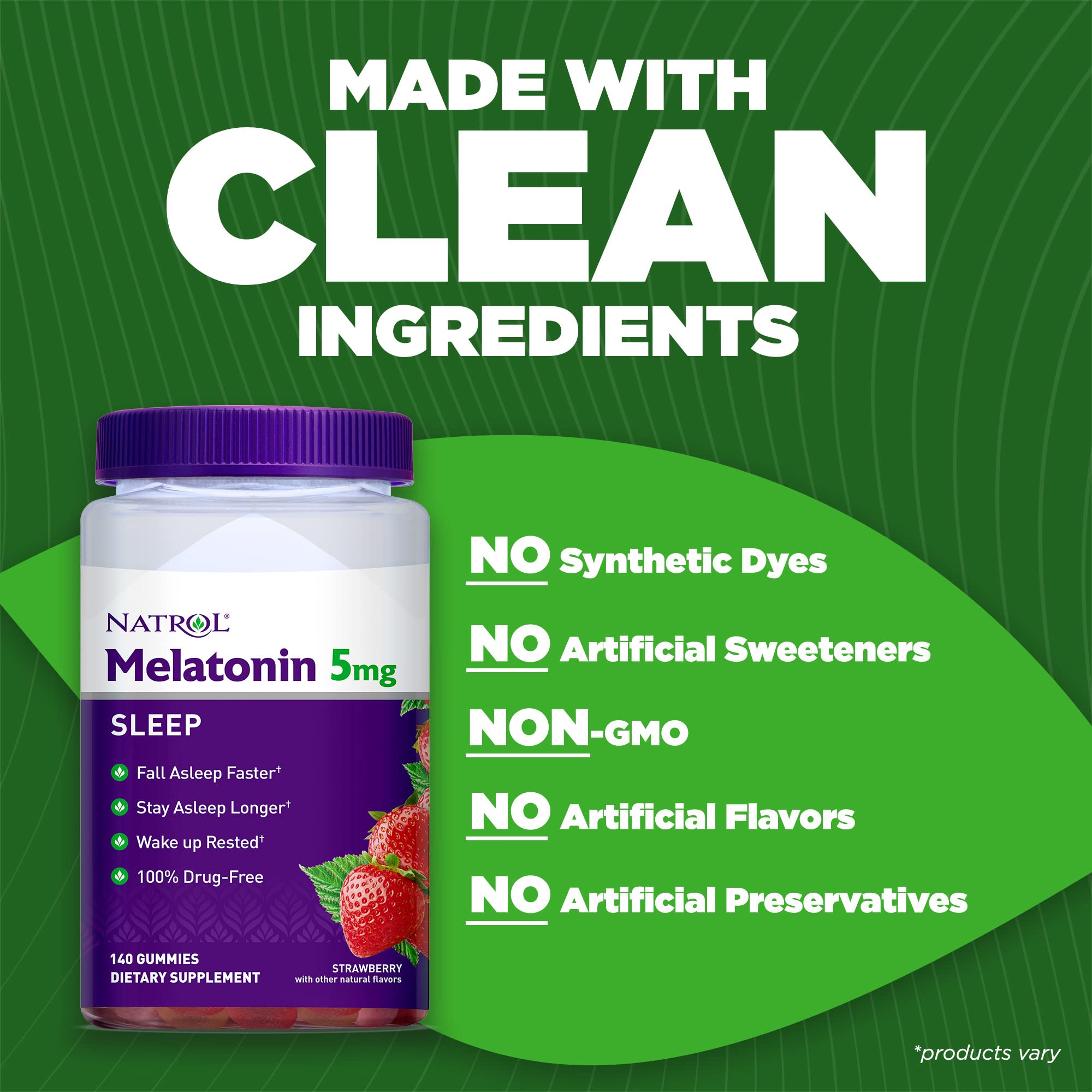 Snapklik.com : 5mg Melatonin Gummies, Sleep Support For Adults ...