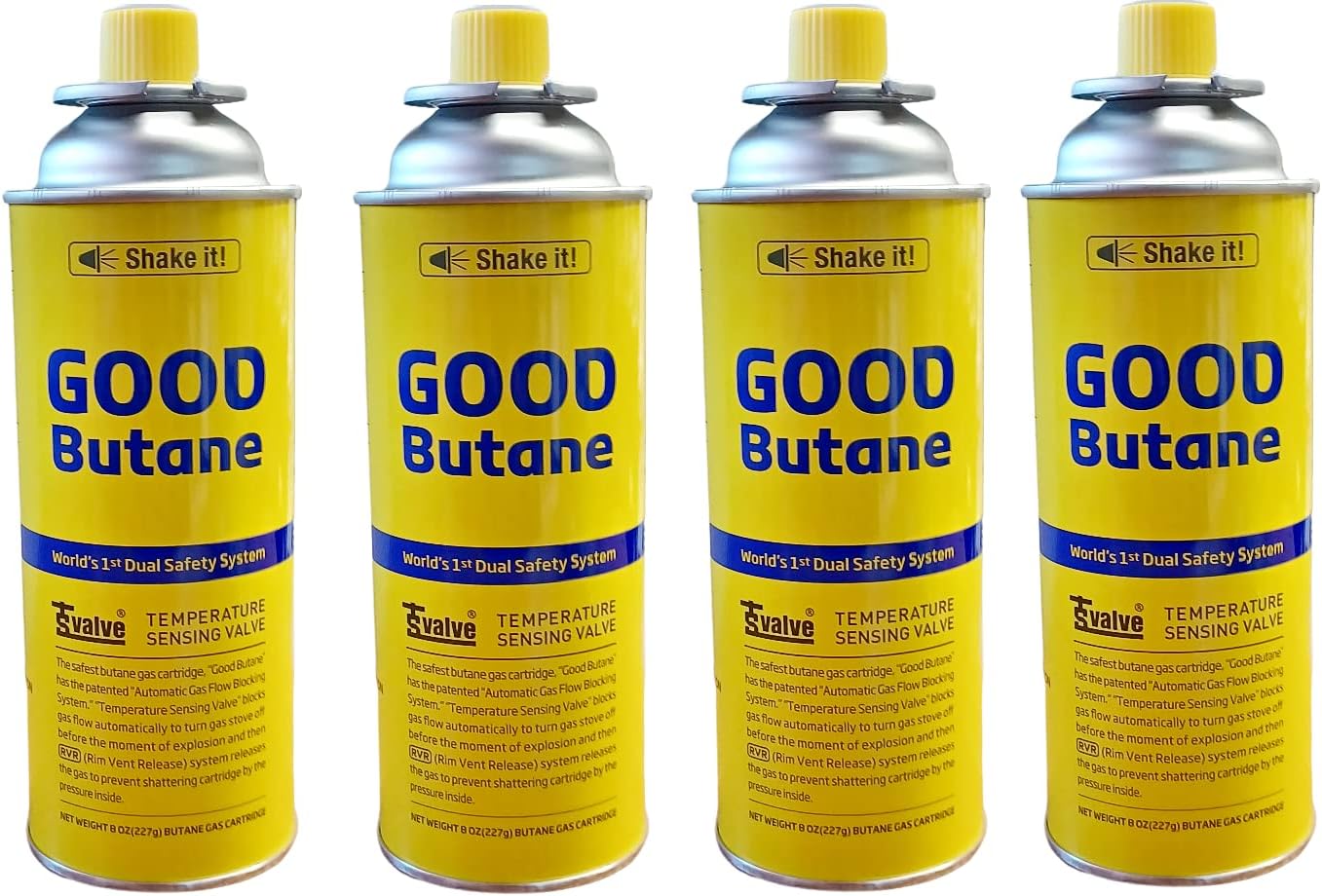 Amazon.com: NATIONAL STANDARD Butane Fuel Cylinders| 8oz Butane ...