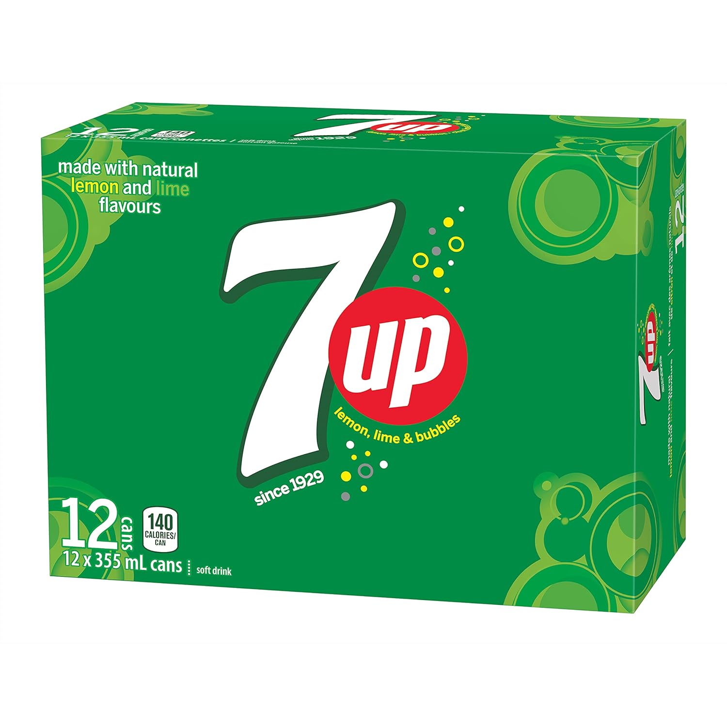 Buy 7UP Soft Drink, 355 mL Cans, 12 Pack Online Nepal | Ubuy