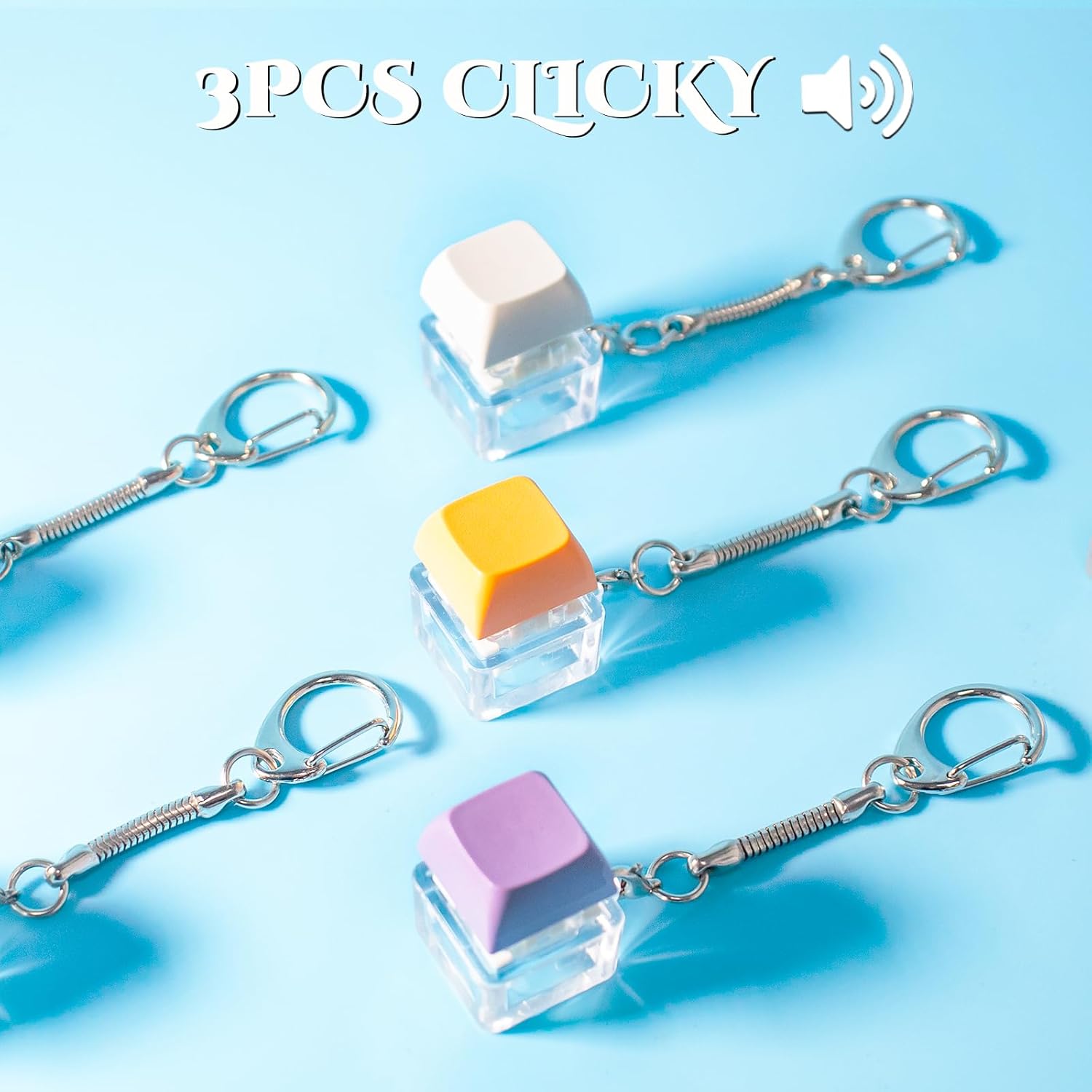 Byhoo 6 piezas de juguete Fidget de teclado, volumen Chile | Ubuy