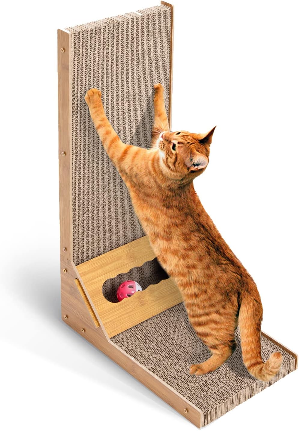 Amazon.com : Docal Cat Scratcher Pad, Barricade Shape Cat Scratching ...