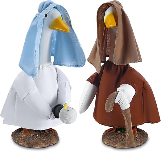 Amazon.com : Cozypower 2 Pcs Christmas Jesus Goose Outfit Clothes Noah ...