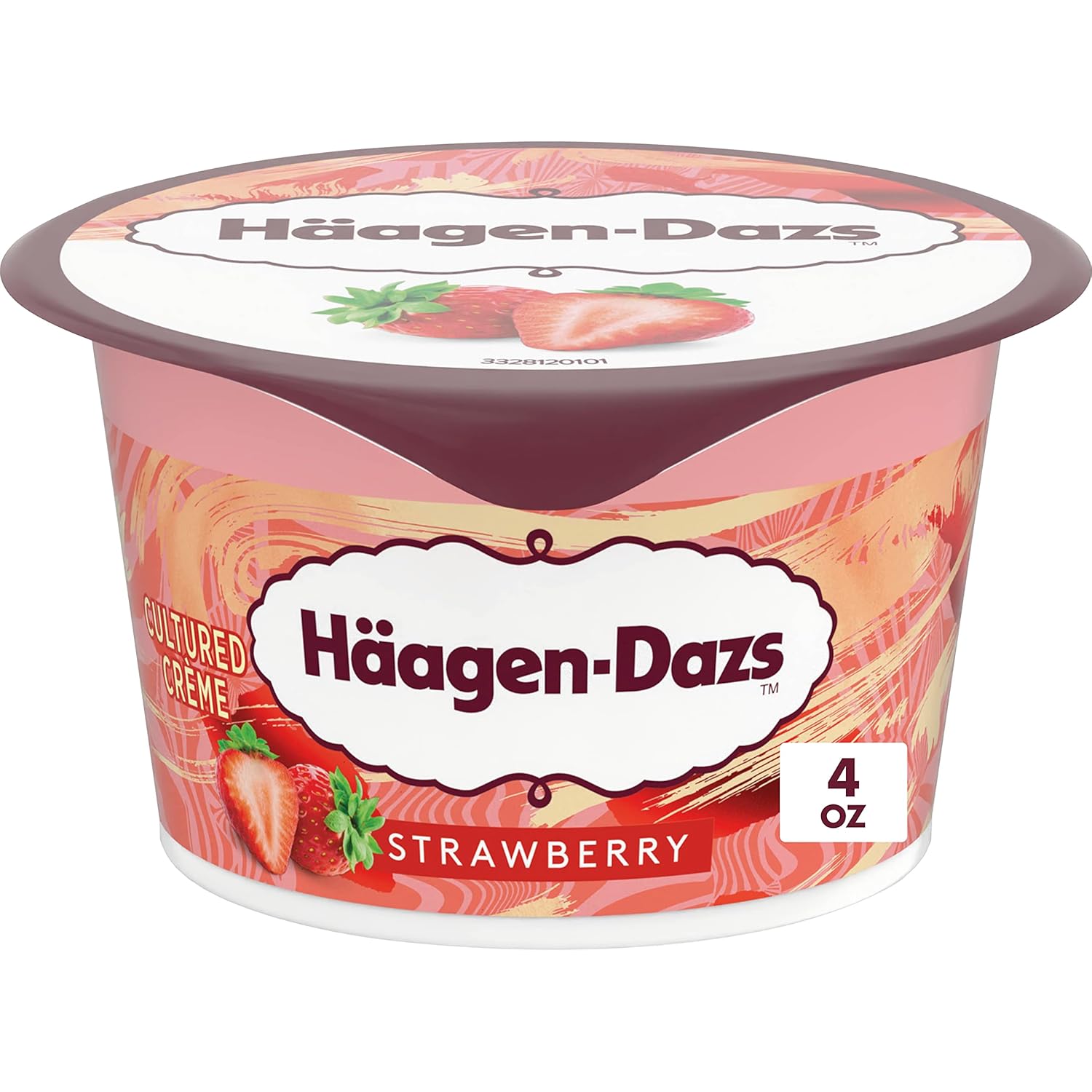 Amazon.com: Haagen Dazs Cultured Cream Yogurt Style Snack, Strawberry ...