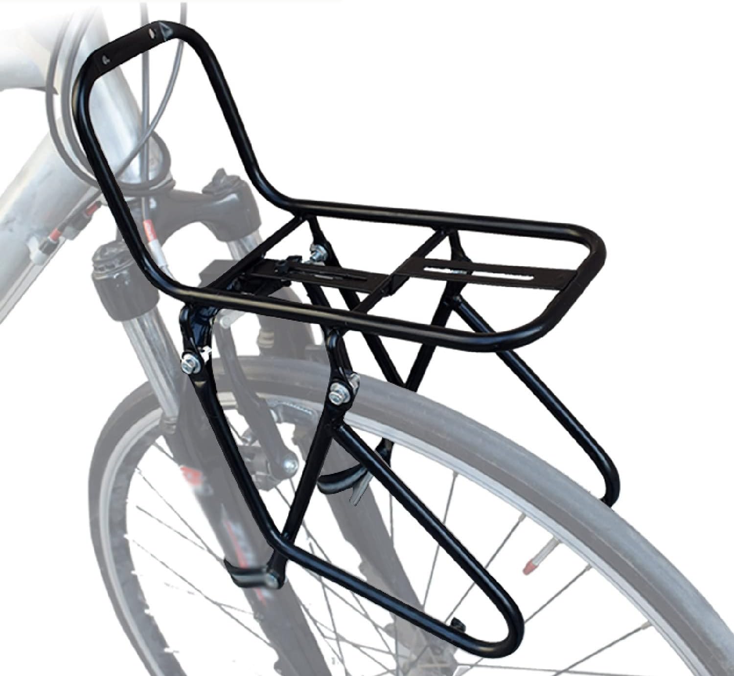 Amazon.com : Bicycle Front Carrier Rack, 15KG Capacity Mountain Bike ...