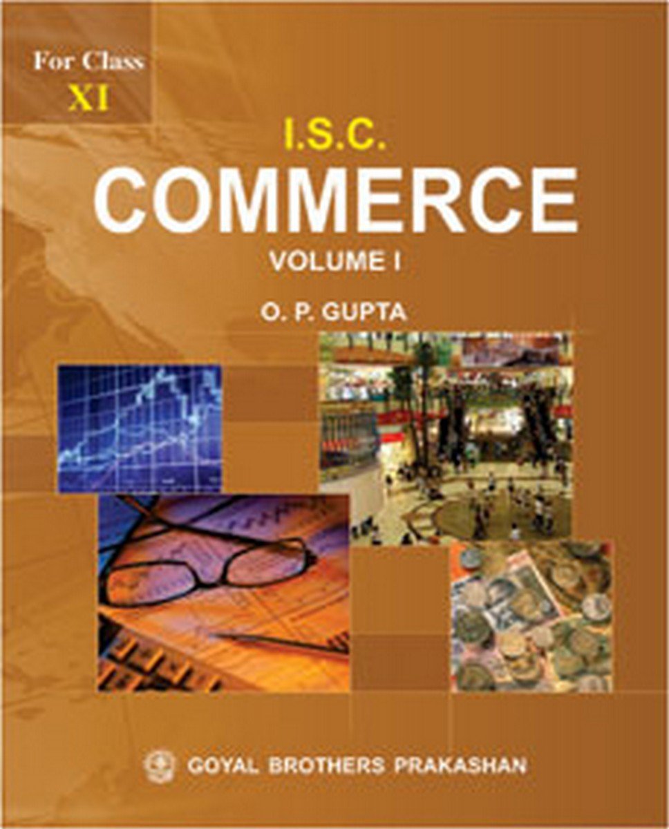 ISC Commerce Part 1 for Class XI : O.P. Gupta: Amazon.in: Books