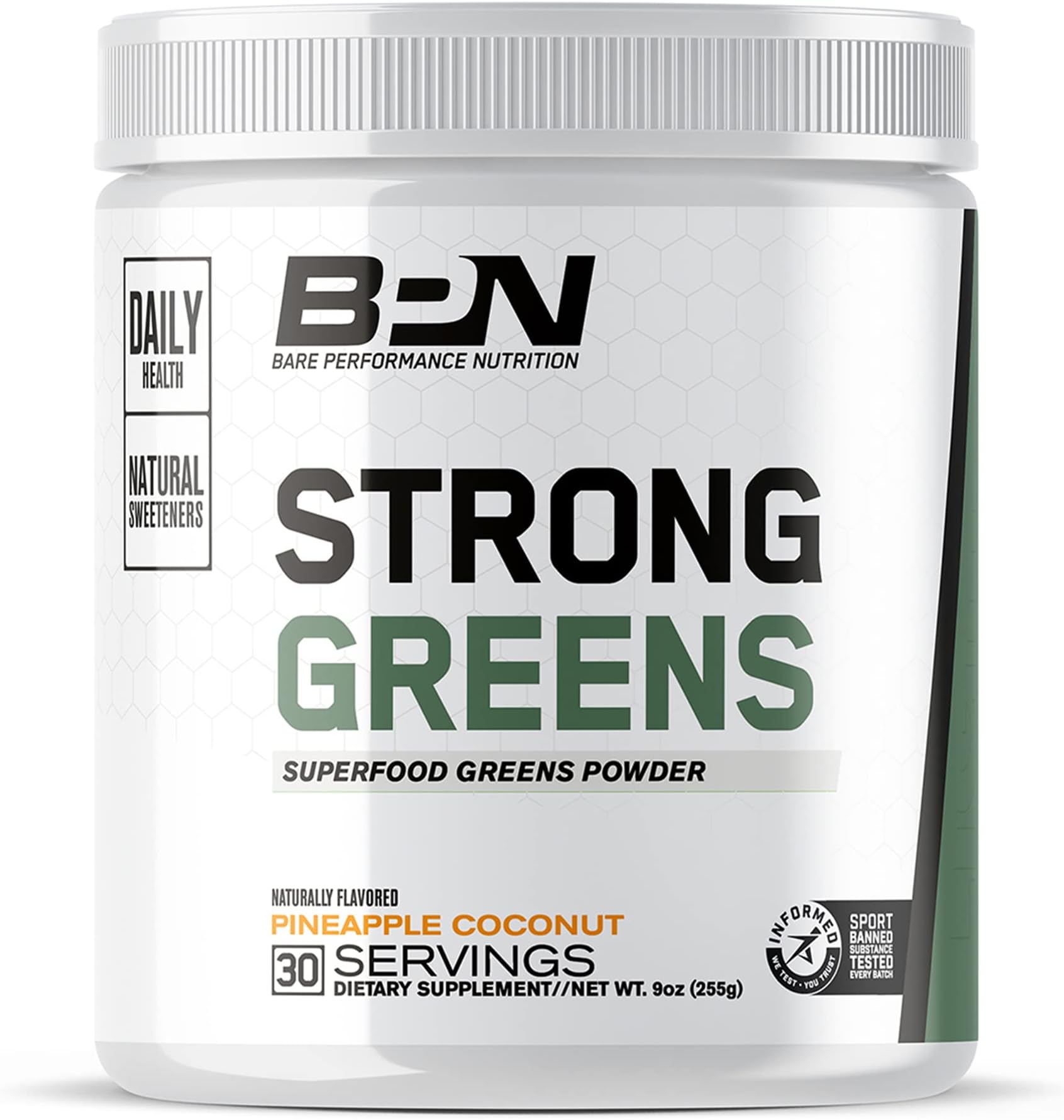 Amazon.com: Best Tasting Greens Probiotic Superfood Mix, 95mg Caffeine ...