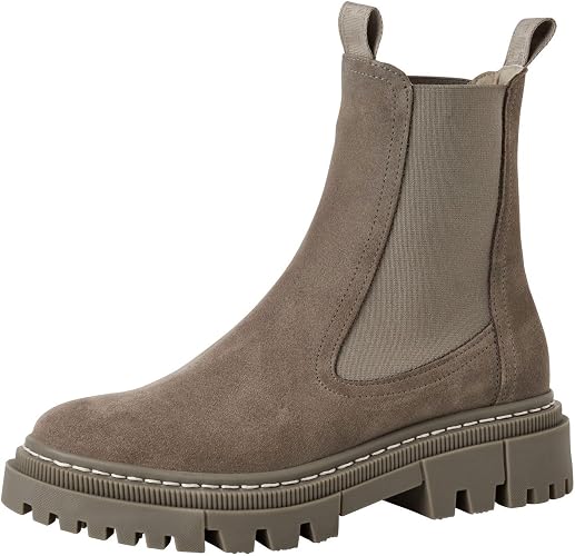 Tamaris Women's Leather Boots Grey 36 : Amazon.de: Fashion