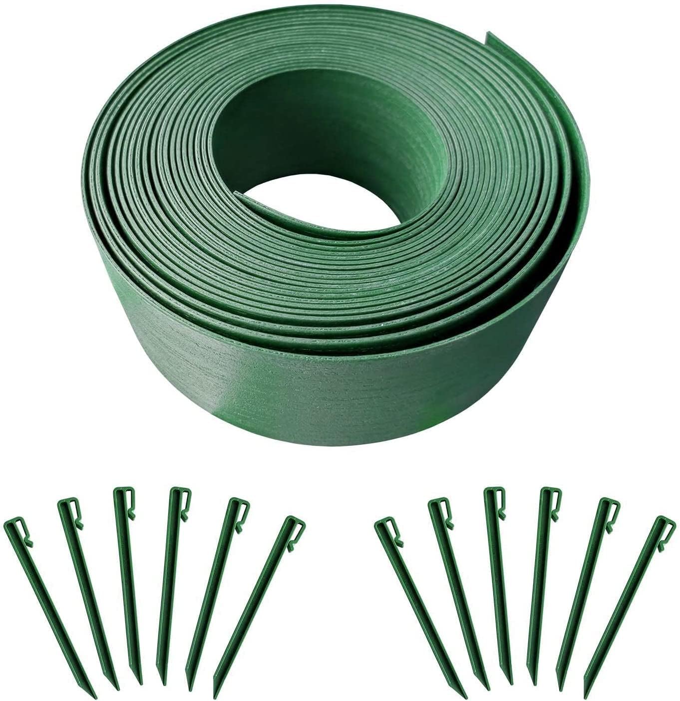Amazon.com: Landscape Edging Coil Kit 4 Inch High Terrace Board with 12 ...