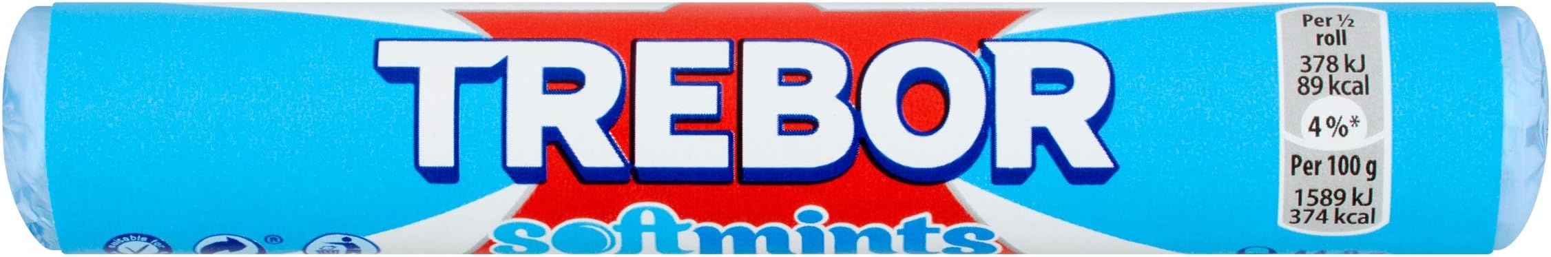 Amazon.com : Trebor Spearmints Softmints 4 Rolls | Pack of 4 80 mints ...