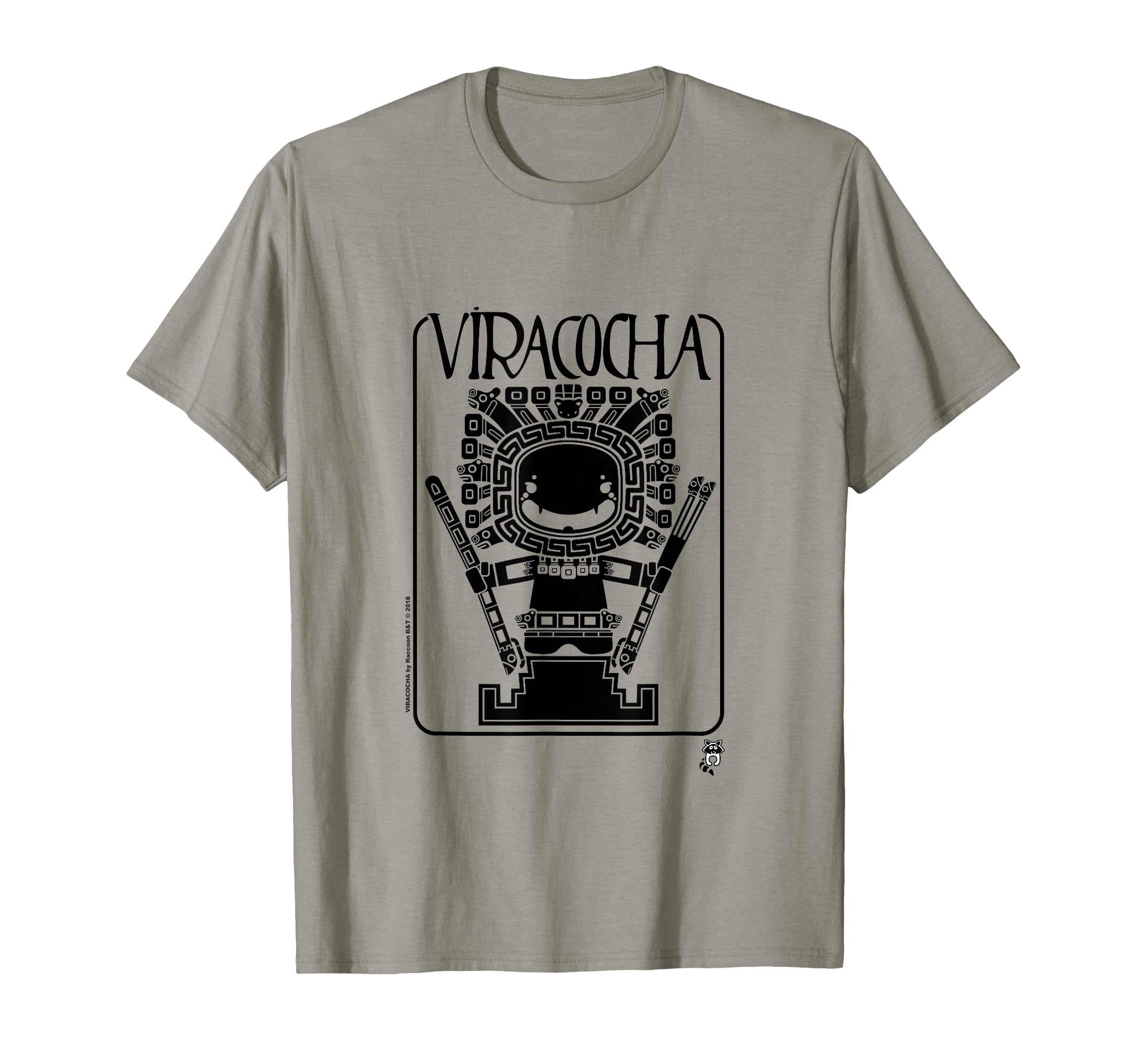 Amazon.com: Viracocha - Wiracocha T-Shirt (Andes Inca Mythology - Peru ...