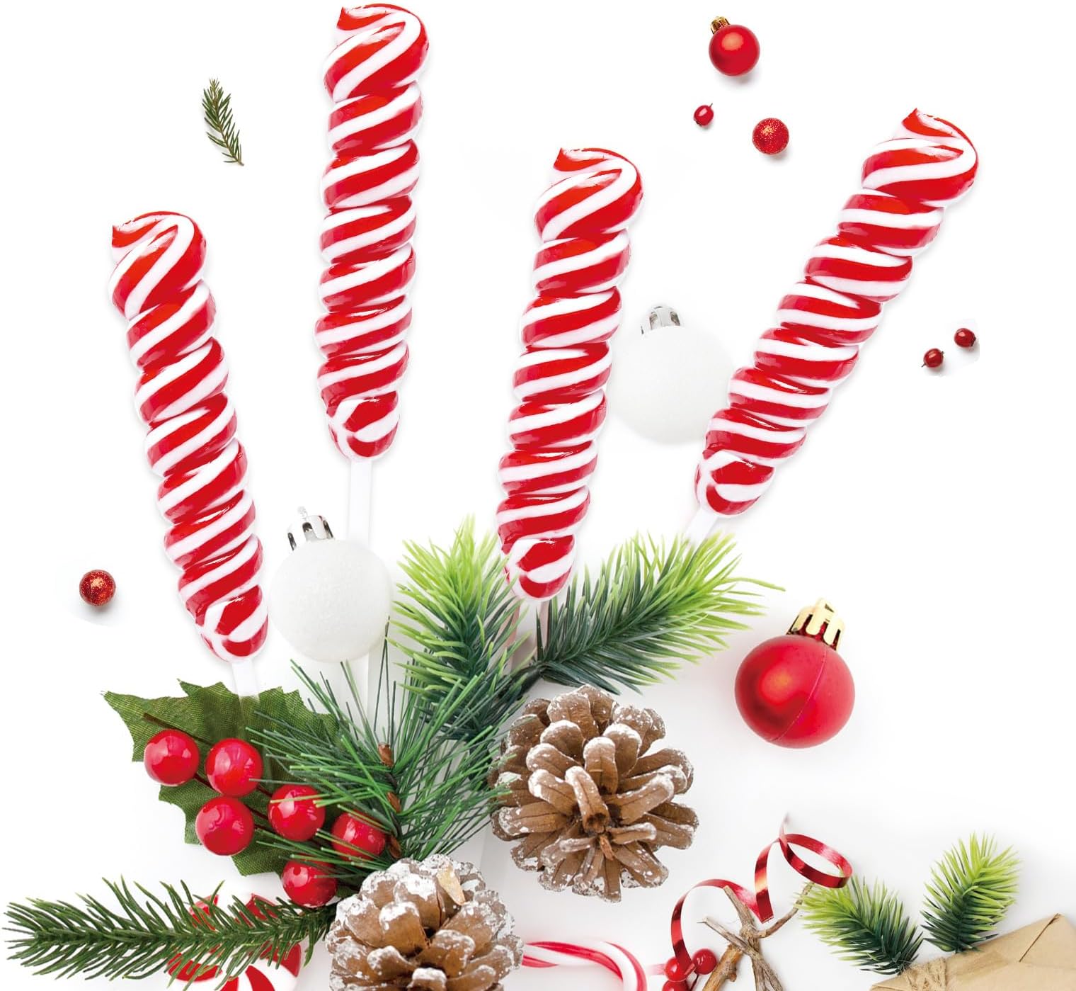 Amazon.com : 36 Pack Rainbow Flower Lollipop Small, Rainbow Swirl ...