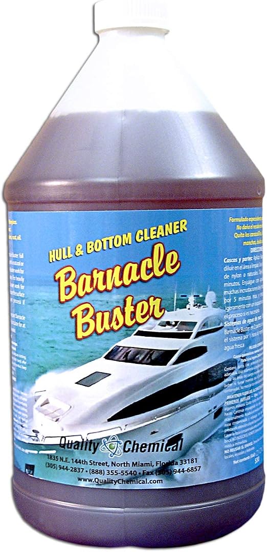 Amazon.com: Quality Chemical Barnacle Buster Hull Cleaner for Boats ...
