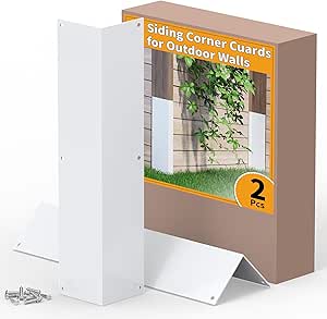 Amazon.com: LBG Products Aluminum Alloy Siding Corners, 3.4" x 3.4" x ...