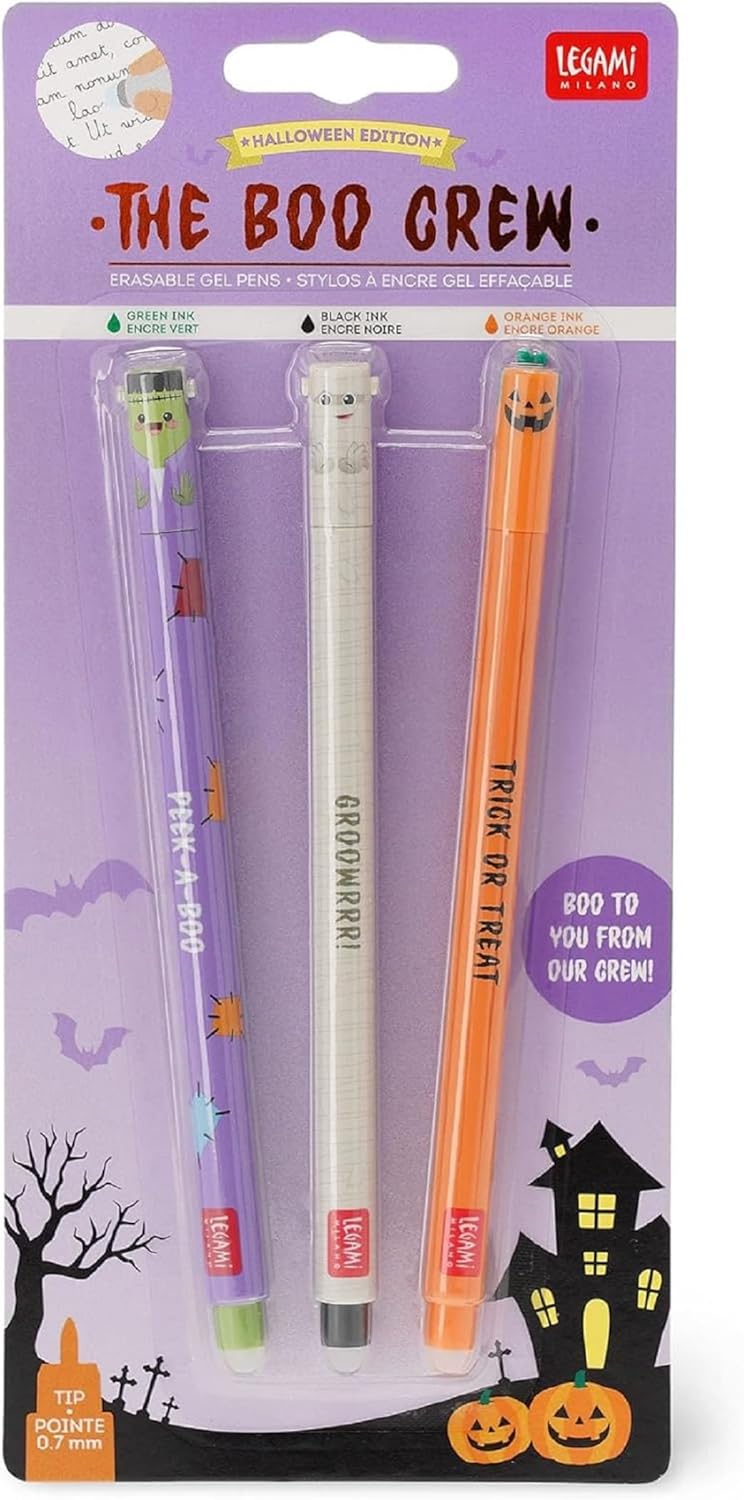 legami Set di 3 Penne Gel Cancellabili - Erasable Pen : Amazon.it ...