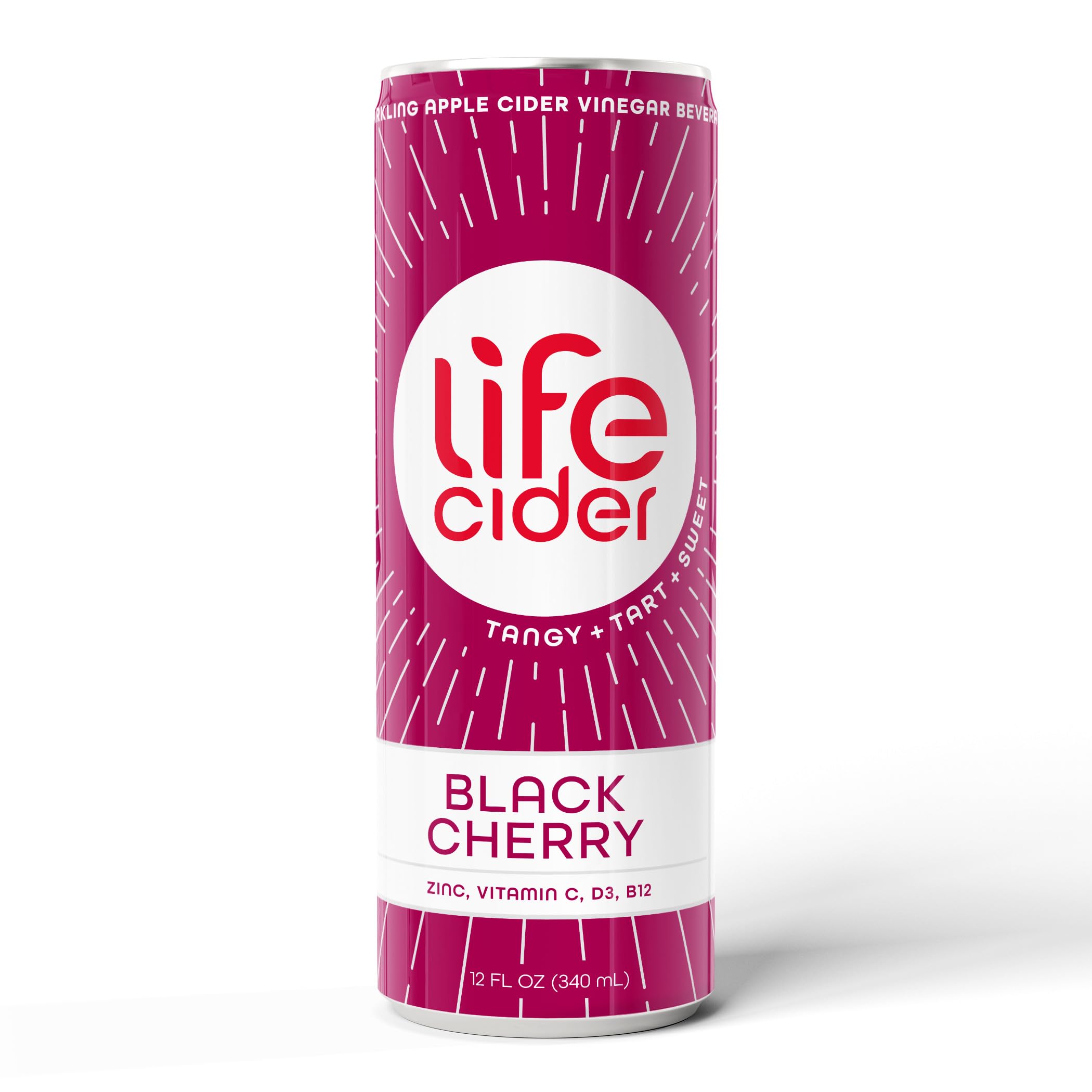 Amazon.com : Life Cider | 12 Pack (12 Fl Oz) | Black Cherry | Sparkling ...