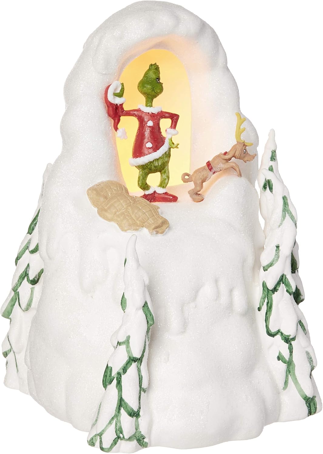 Amazon.com: Department 56 Grinch Villages Mount Crumpet Lit House, 8.5 ...