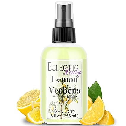 Amazon.com : Eclectic Lady Lemon Verbena Body Spray, 8 ounces, Body ...