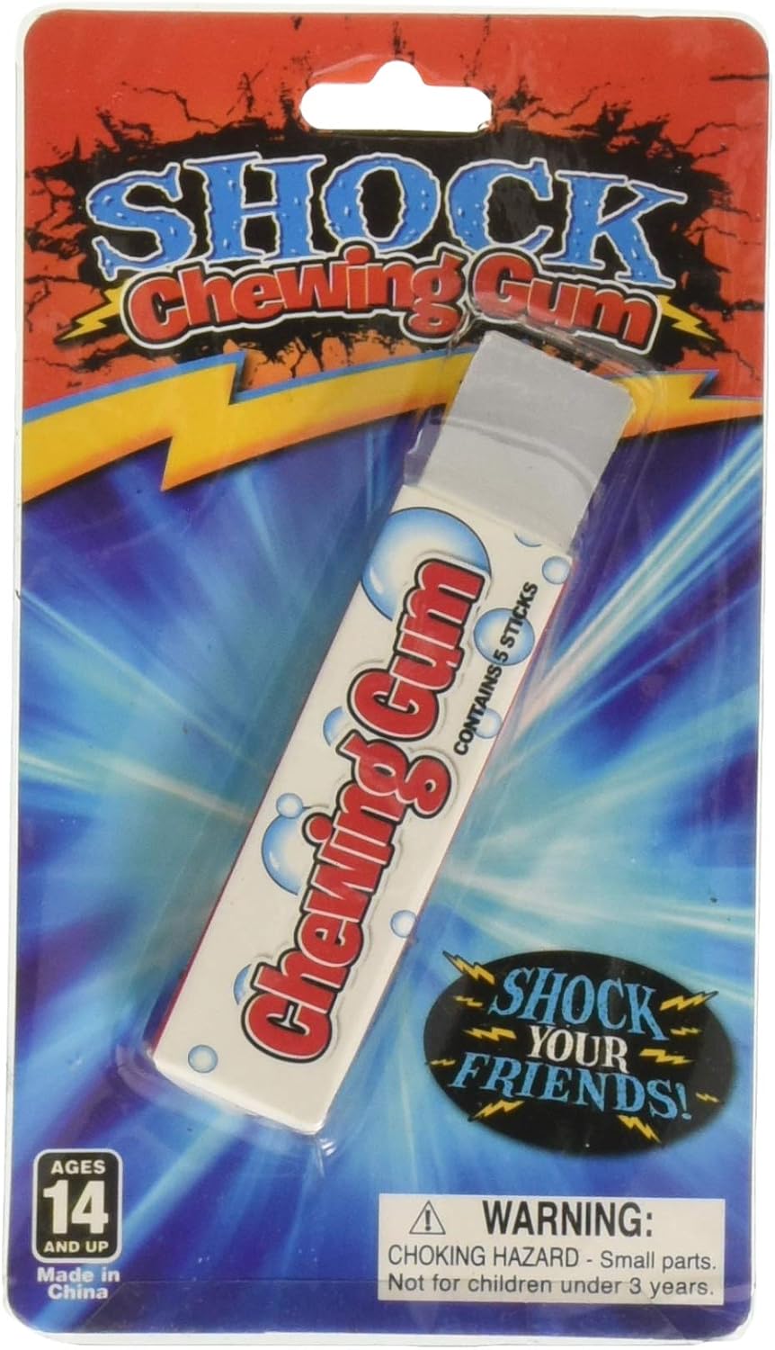 Amazon.com: Rhode Island Novelty Shocking Gum : Toys & Games