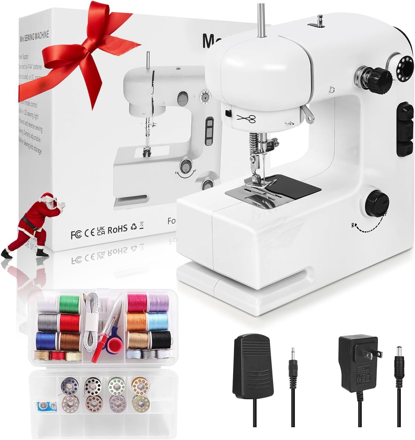 Amazon.com: Sewing Machine, Sewing Machines for Beginners, Two Speed ...
