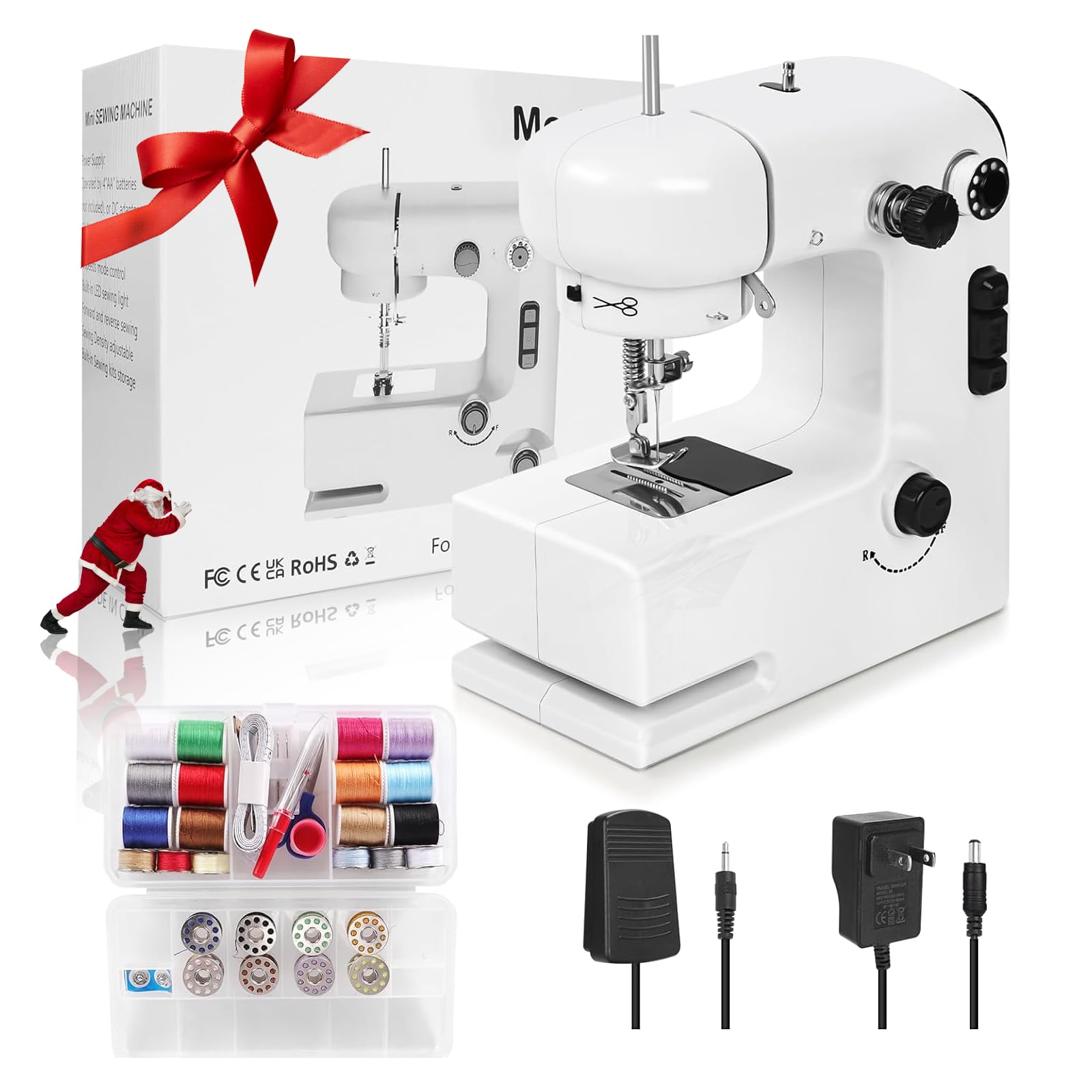 Amazon.com: Sewing Machine, Sewing Machines for Beginners, Two Speed ...