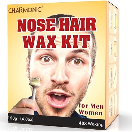 Amazon.com : Nose Wax Kit, 100 g Wax, 24 Applicators. The Original and ...
