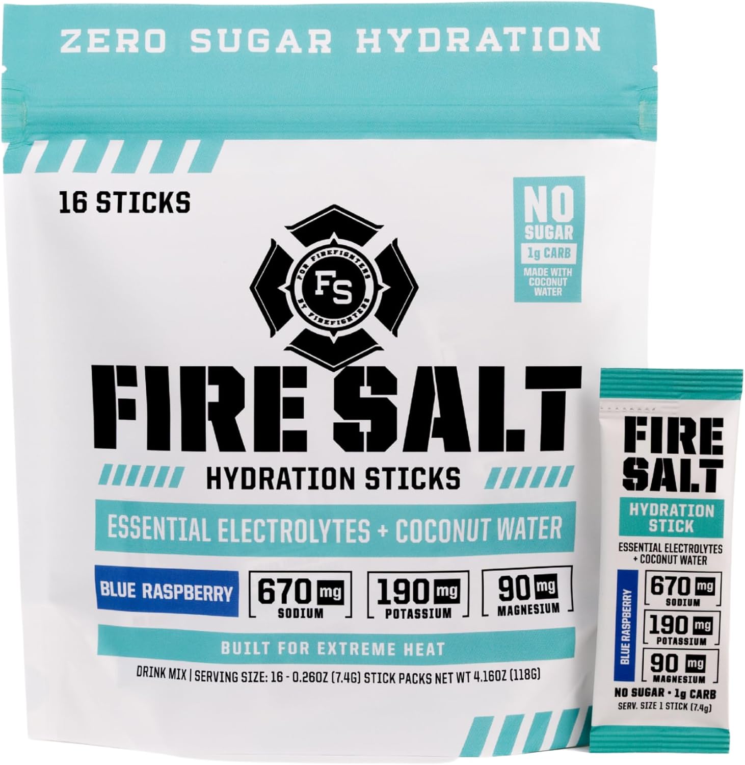 Amazon.com: Fire Science Fire Salt Hydration Sticks, Electrolytes ...