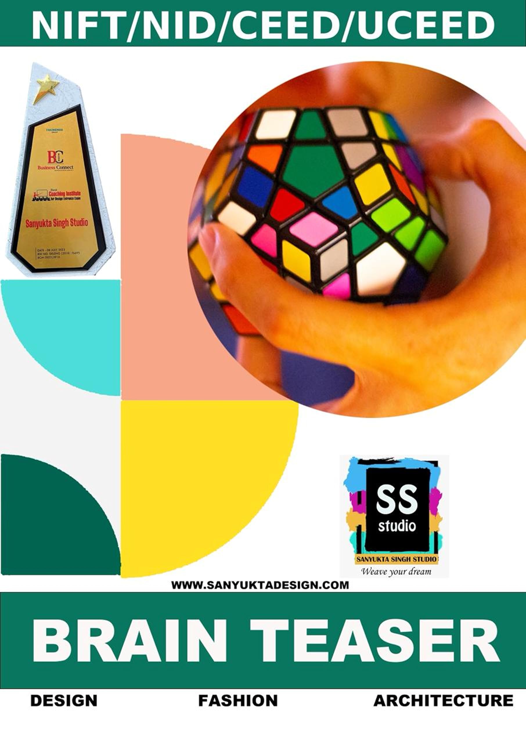 UCEED CEED EXAM STUDY MATERIAL -2025 For Exam Preparation : Set Of 4 ...