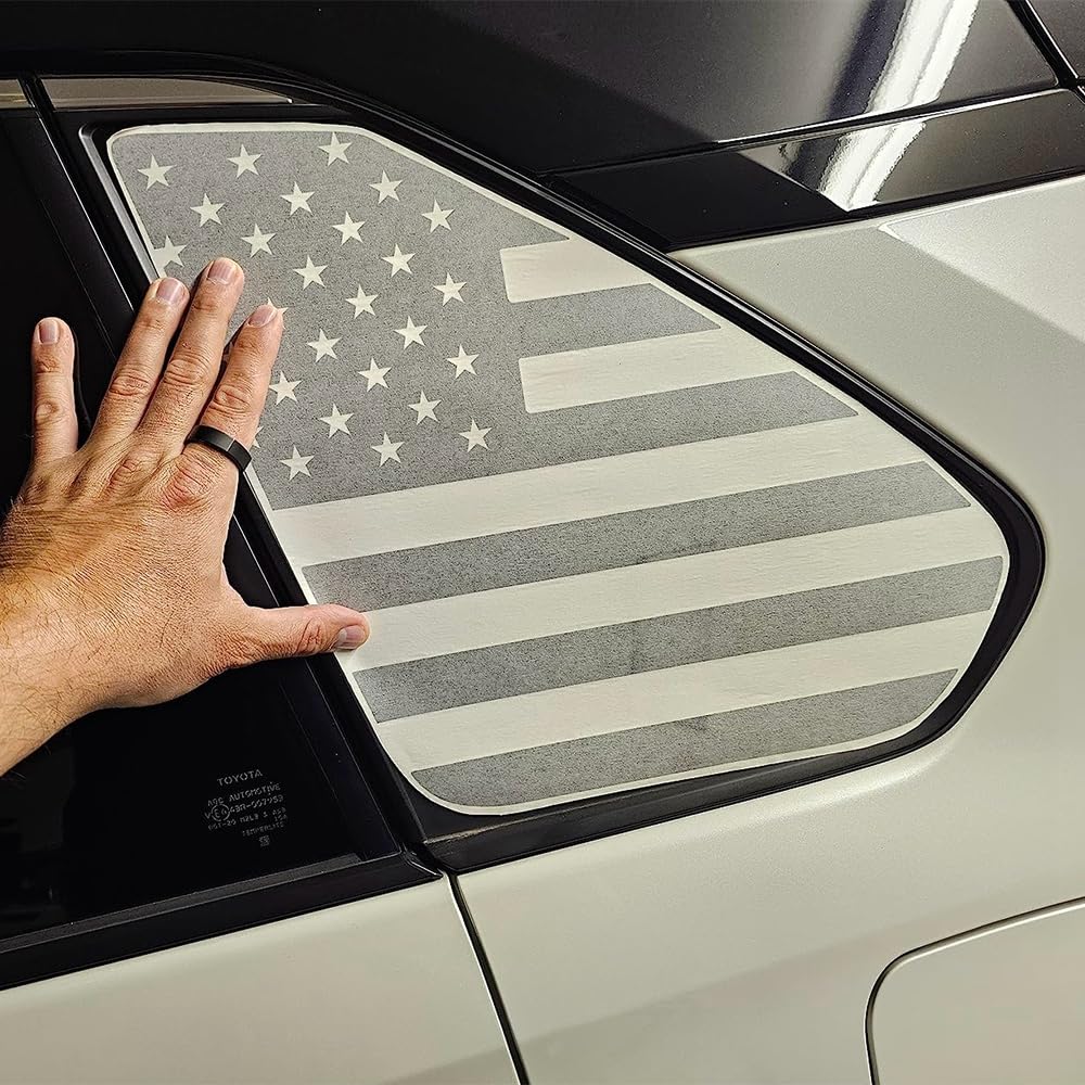 Snapklik.com : AuMoHall American Flag Decal Car Rear Side Window ...