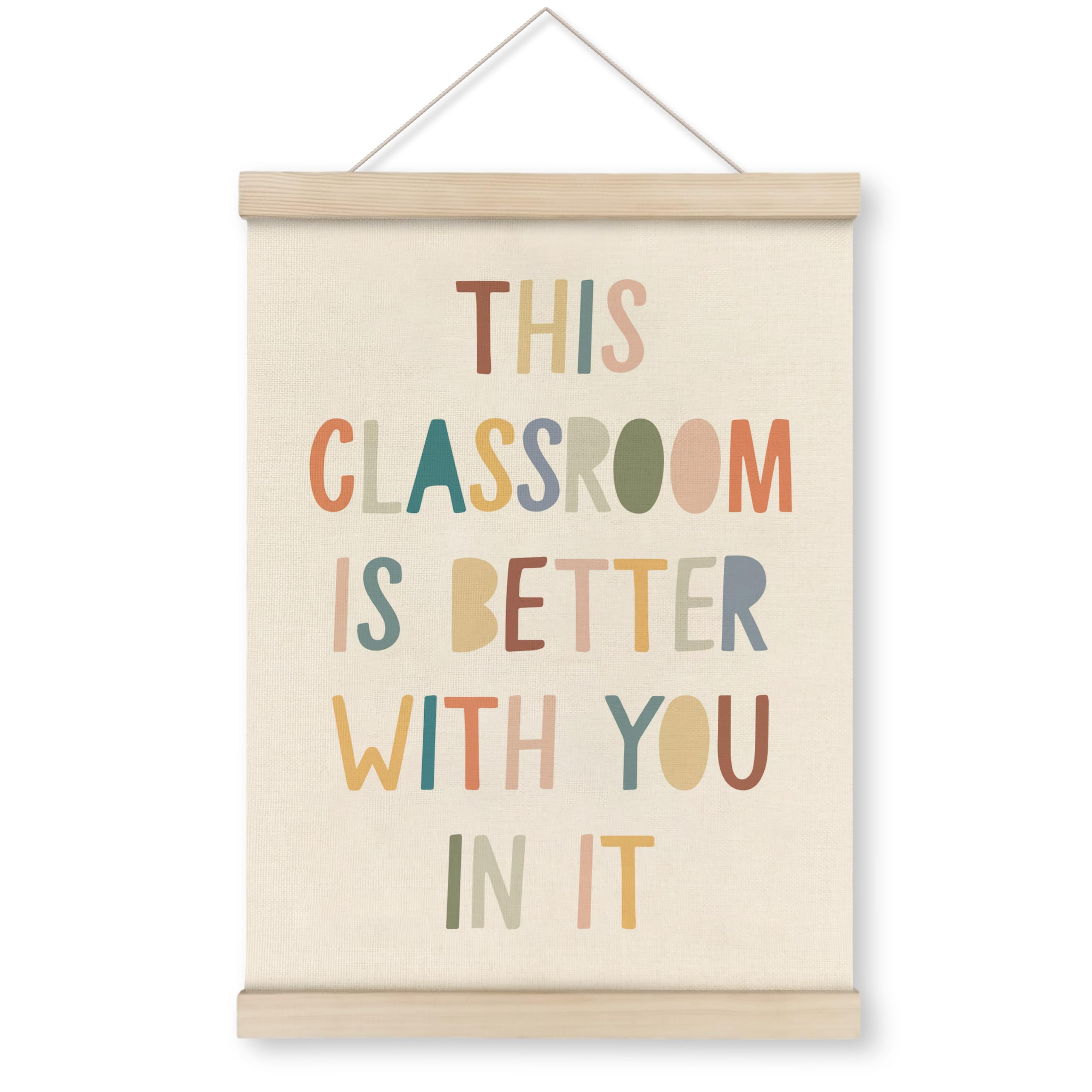 Amazon.com: HRQKO Boho This Classroom is Better with You In It Poster ...