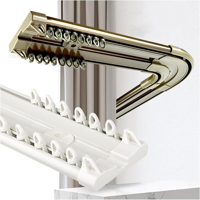 Curtain Rail Double Curtain Rail For Ceiling Curtain Rail From 3 To 12 ...