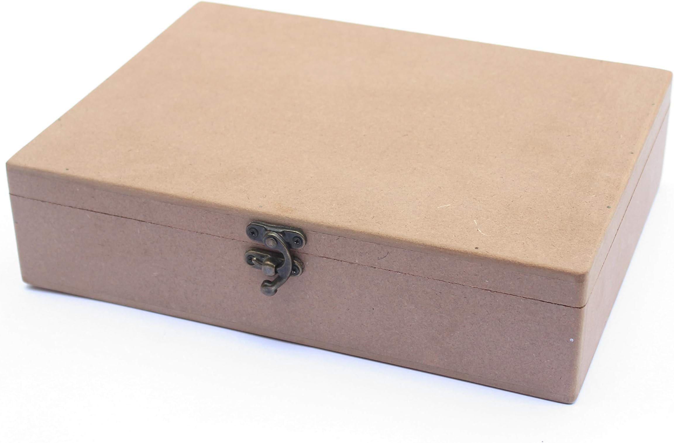 Buy IVEI DIY MDF Box Craft - Plain MDF Wood Blank Rectangular Box for ...