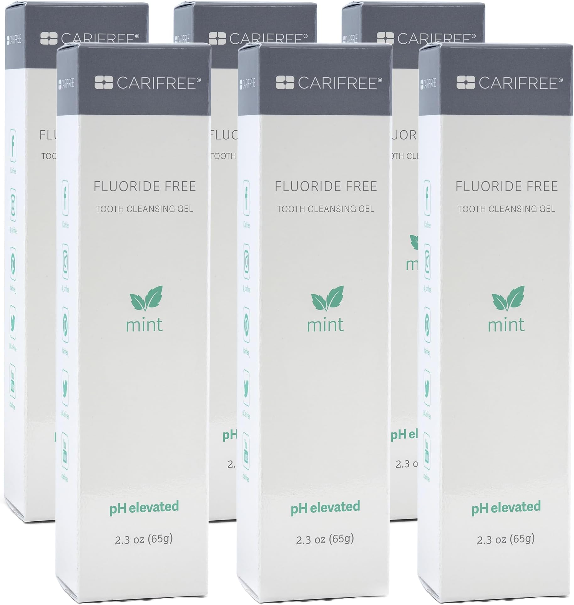 Amazon.com: GEL-KAM Flour Gel Mint 4.3 OZ, Pack of 2 : Health & Household