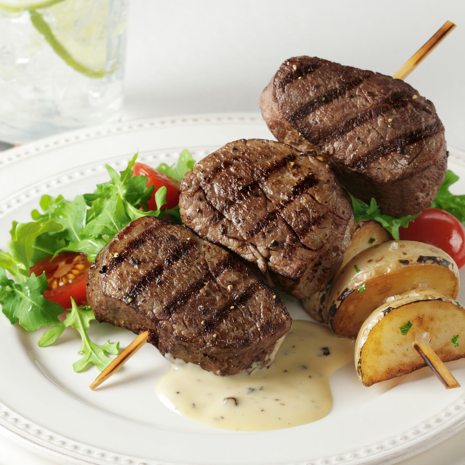 Amazon.com: 10 (6 oz.) Filet Mignon Steaks : Grocery & Gourmet Food