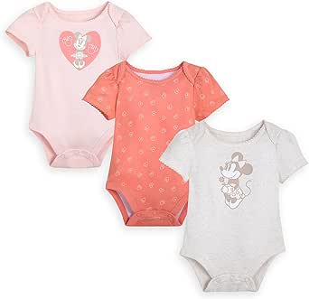 Amazon.com: Disney Minnie Mouse Bodysuit Set for Baby 18-24 MO ...