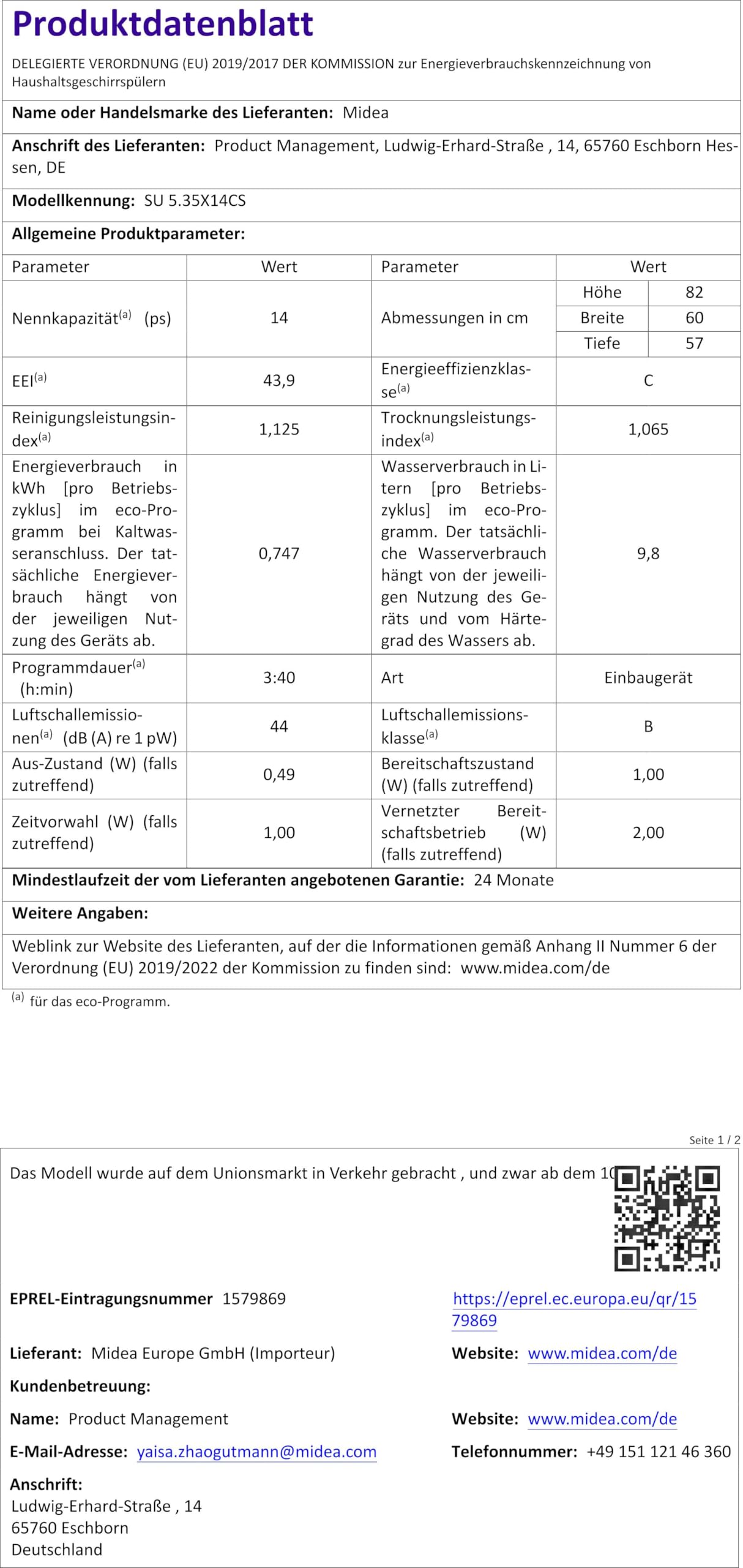 EXQUISIT GSP 7 BSOE : Amazon.de: Elektro-Großgeräte