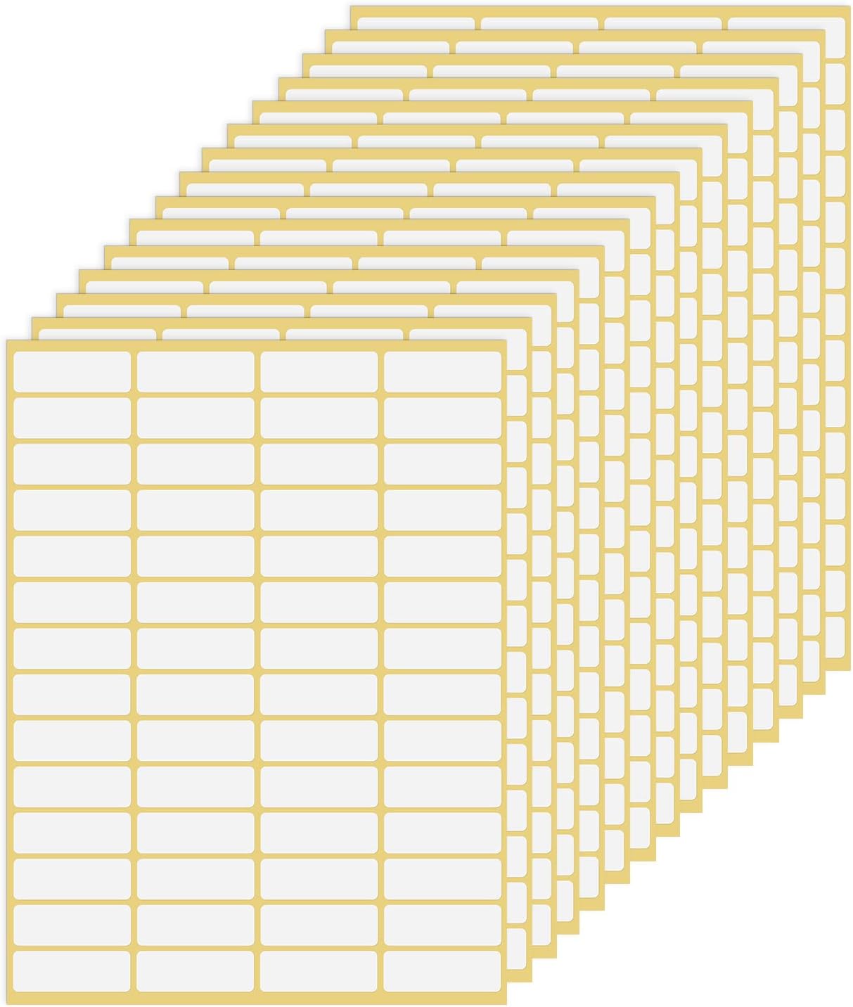 500 x Small Sticky Labels Price Stickers Self Adhesive Retail 19mm x ...