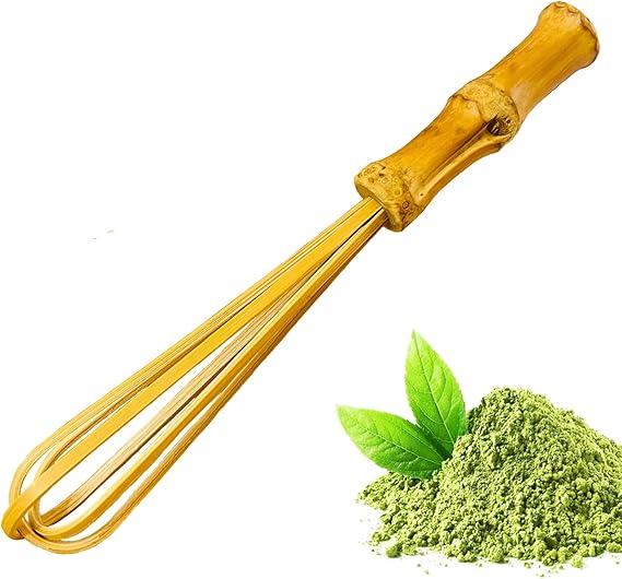 Amazon.com: Handcrafted Bamboo Matcha Whisk, Matcha Stirrer, Mini Whisk ...