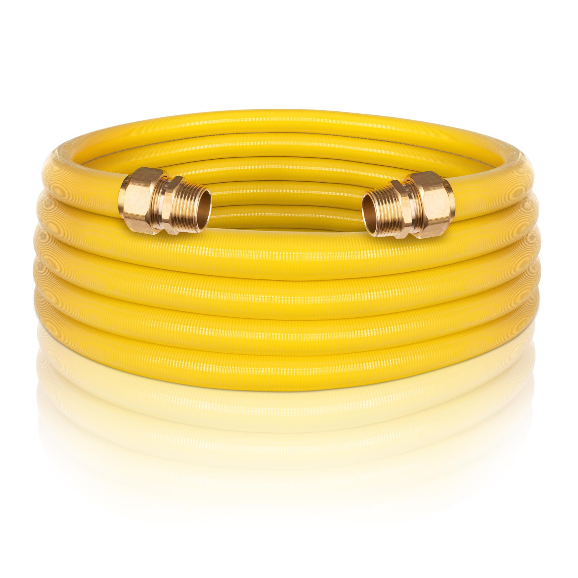 Amazon.com : RongStar 37ft 3/4" CSST Gas Line, Corrugated Stainless ...